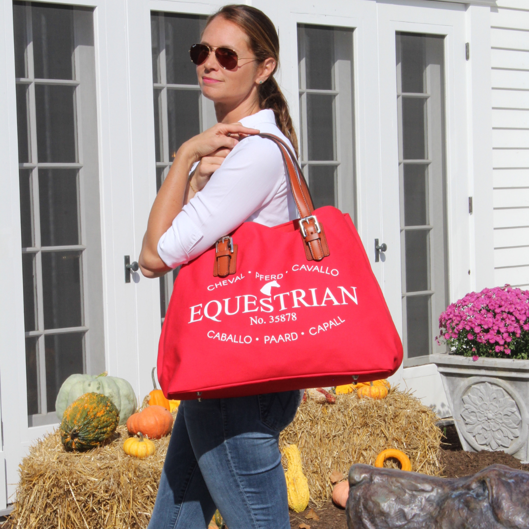 Equestrian Racing Tote – Rebecca Ray Designs