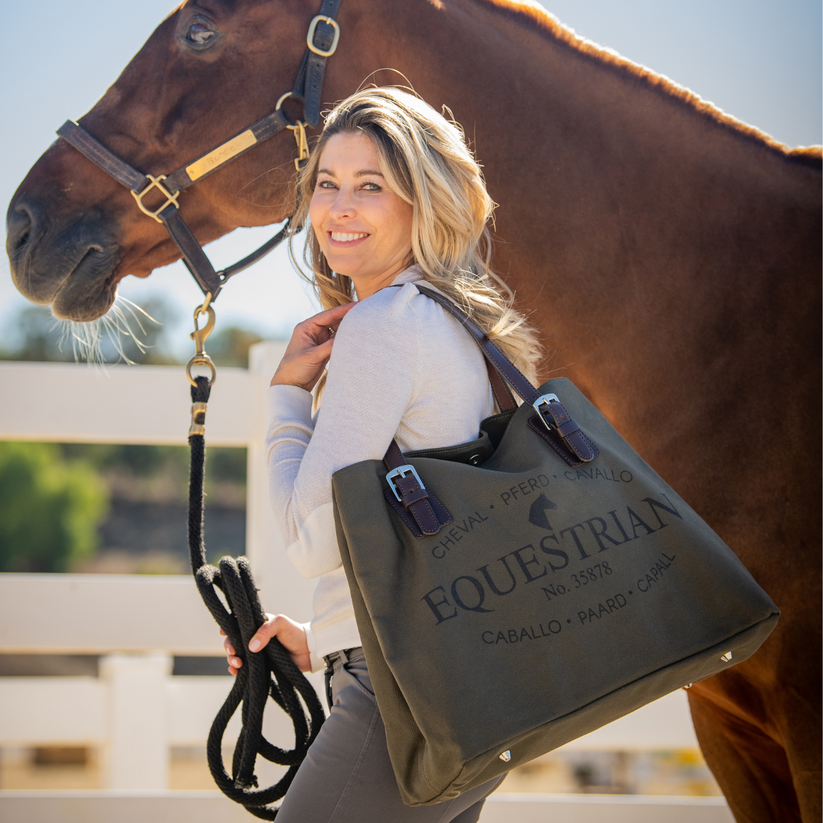 Equestrian Racing Tote – Rebecca Ray Designs