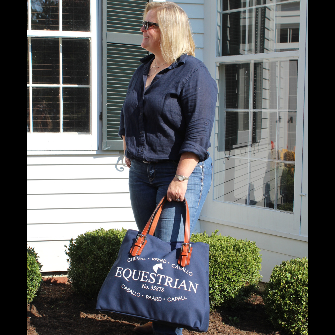 Equestrian Racing Tote – Rebecca Ray Designs