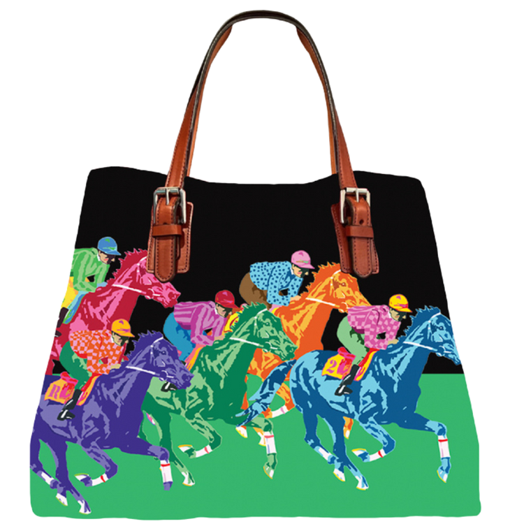 Equestrian Racing Tote – Rebecca Ray Designs